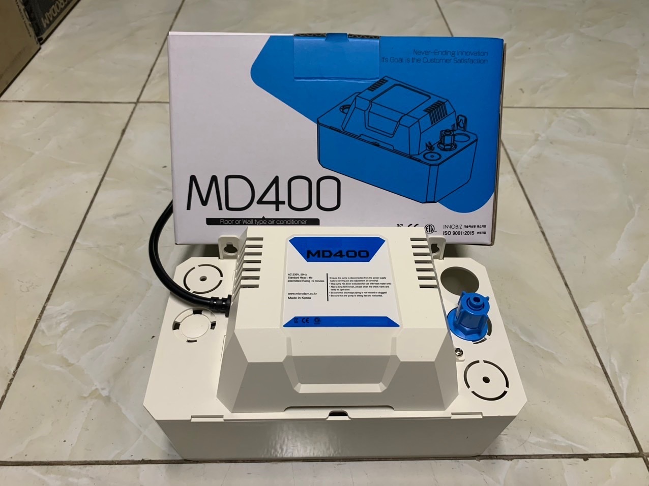[MD400LP] Máy bơm nước ngưng máy lạnh MD400LP-MICRODAM